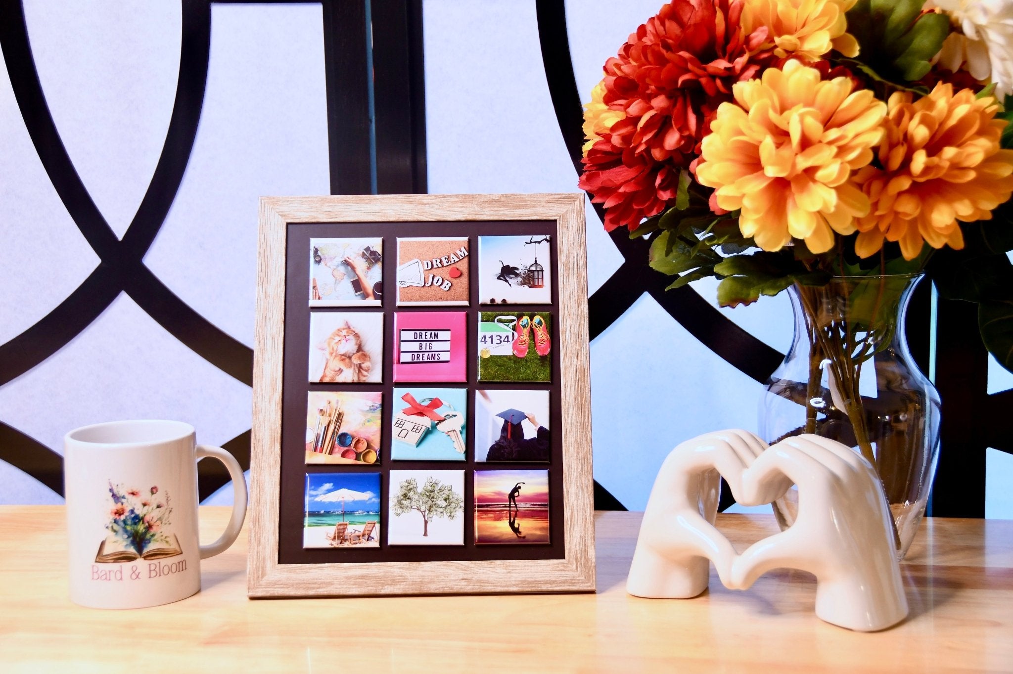 Build your VISION BOARD! 8" x 10" frame + magnet bundles – Bard and Bloom